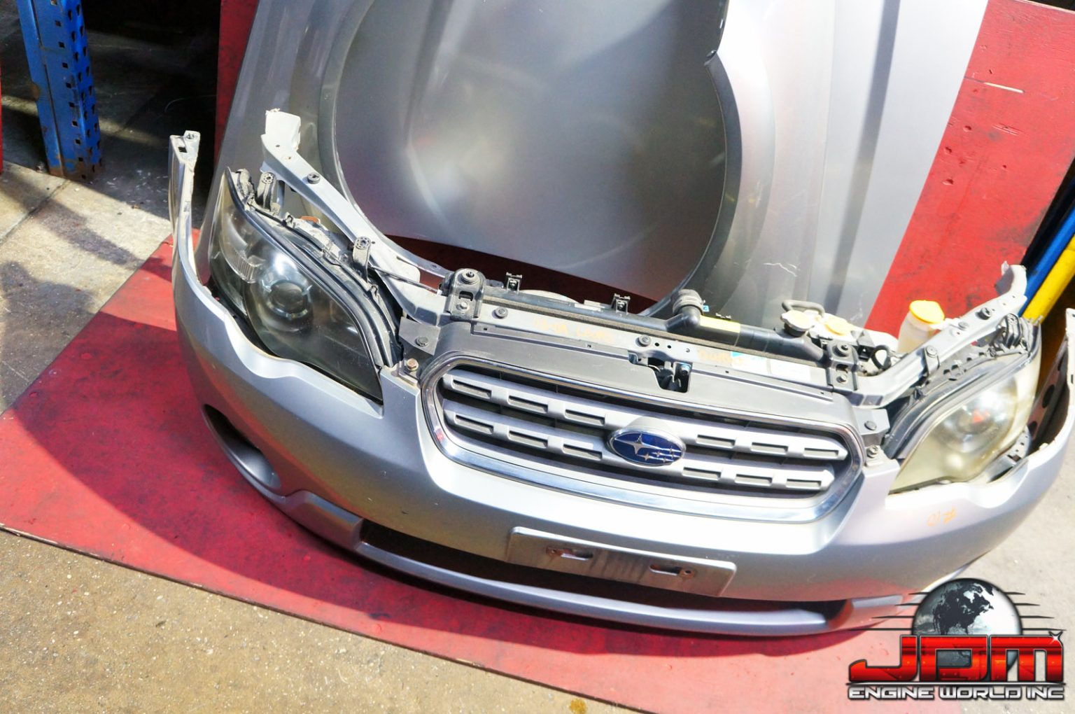JDM 2003-2009 SUBARU LEGACY OUTBACK NOSE CUT FRONT END HOOD FENDERS #10 ...